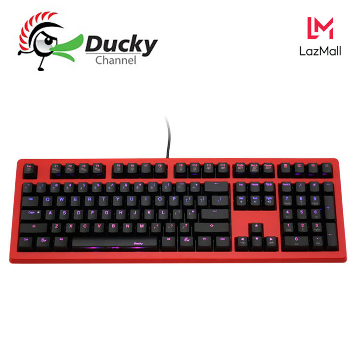 Ducky Shine 4, Red Edition, Cherry MX Red keyboard | Lazada PH