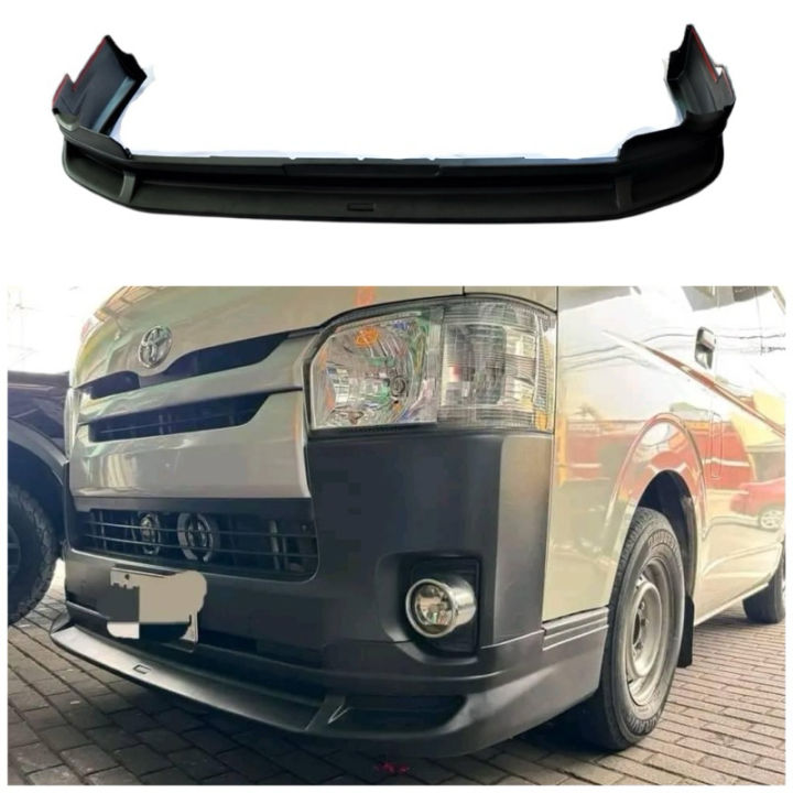 Toyota Hiace Commuter Decontent 2014 - 2025 Front Chin Modelista ...