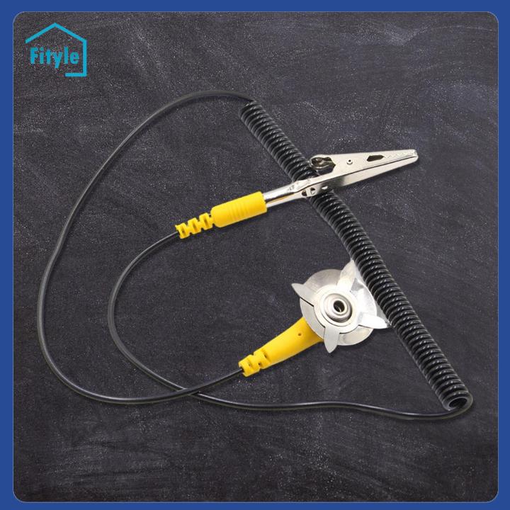 Fityle Anti Static Grounding Cable with Alligator Clip Claw for Factory ...
