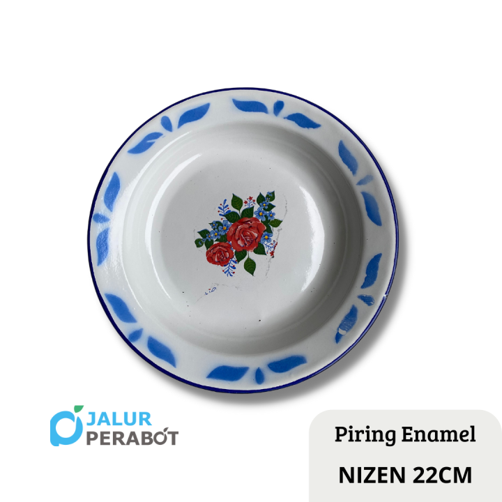 Piring Seng Piring Jadul Piring Antik Piring vintage Piring Enamel 22 ...
