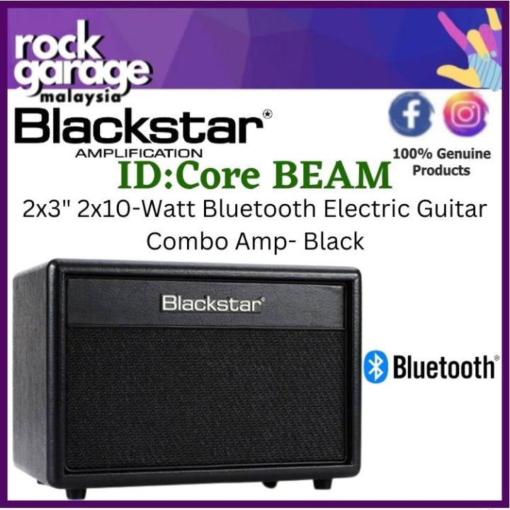 BLACKSTAR ID:Core BEAM 2x3" 2x10-Watt Bluetooth Electric Guitar Combo ...