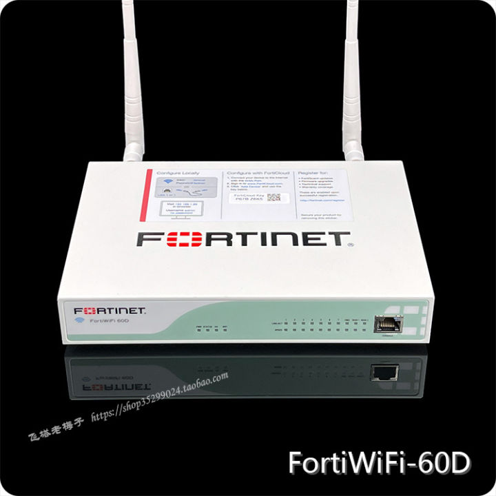 FortiWiFi 60D FortiGate Flying Tower Firewall Full Gigabit Firmware 6.0 ...