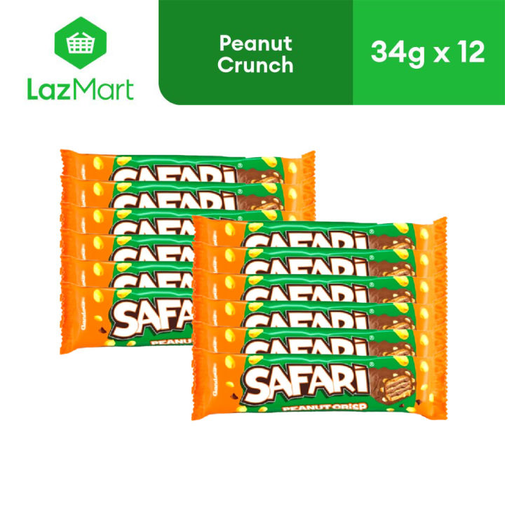 Safari Peanuts 34g - Pack of 12 | Lazada PH