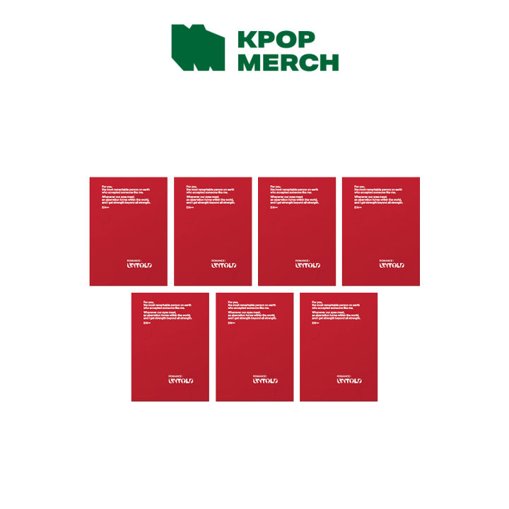 ENHYPEN - 2nd Album [ ROMANCE : UNTOLD ] ENGENE ver. | Lazada PH