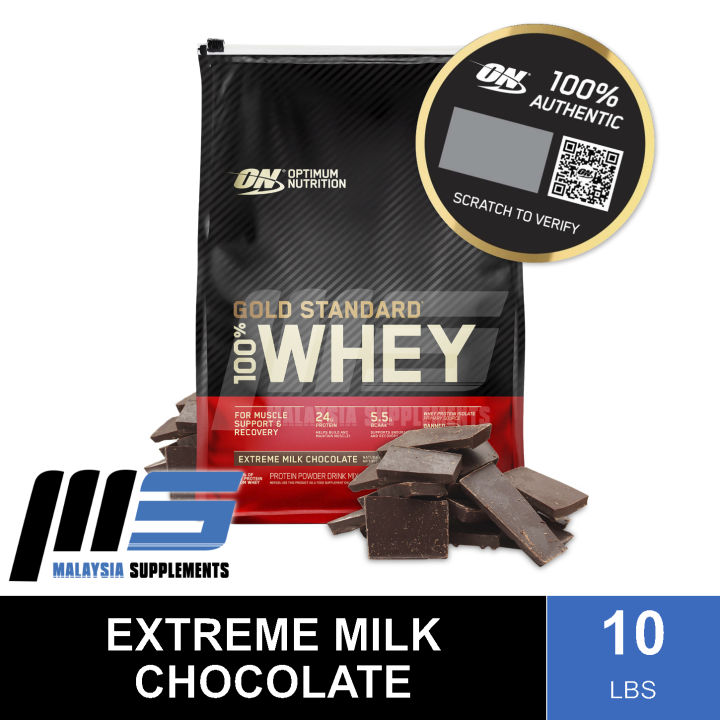 Optimum Nutrition Gold Standard Whey, 10lbs - 100% Whey Protein Powder ...