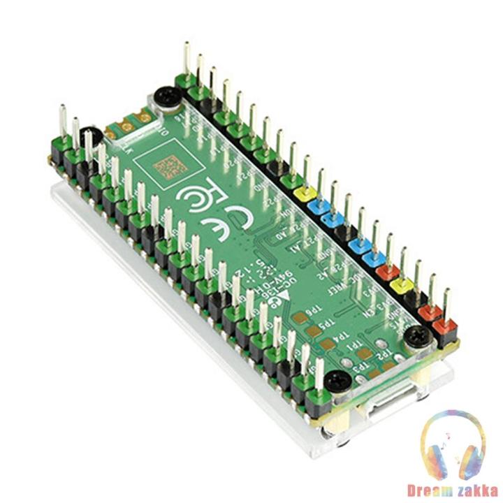 เคส Pico สำหรับ Raspberry Pi พร้อมฝาปิด Pico ชุดที่เก็บของใสสำหรับ ...