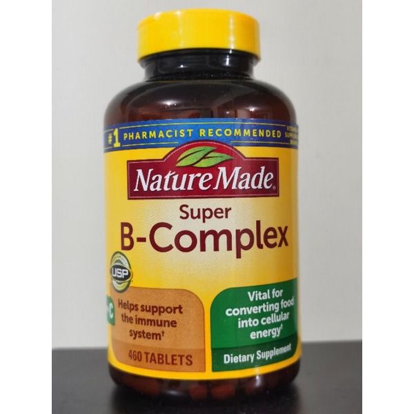 Nature Made Super B complex + vitamin C 460 tablet ncomplex multivitamin b6 b12 etc | Lazada PH