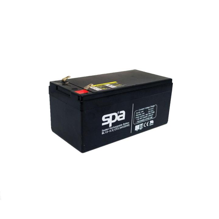 SLA Battery SL 12-3.3 SPA 12V 3.3AH ออกใบกำกับภาษีได้ batterymania ...