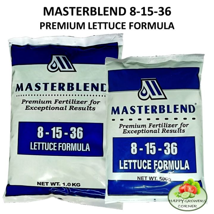 Masterblend 8-15-36 Lettuce Formula Premium Fertilizer (SOLO PACK ONLY ...