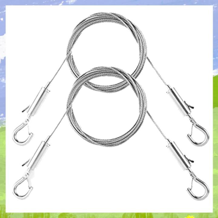 (JEMX) 2PCS Adjustable Picture Hanging Wire Kit - Heavy Duty Hardware ...