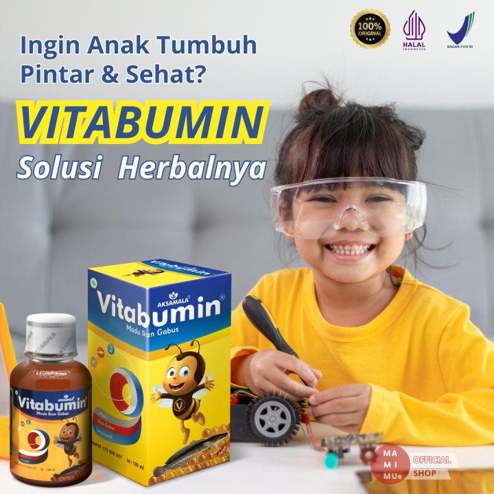 VITABUMIN Madu Solusi Anak Jadi Lahap Makan dan Gemuk | Madu Solusi ...