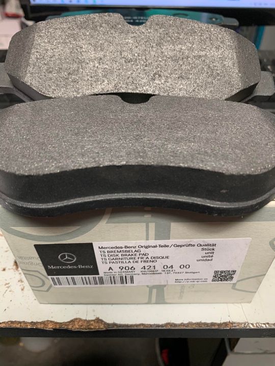 BRAKE PAD FA (A9064210400 / A9064210400) DODGE SPRINTER 2007-PRESENT 2 ...