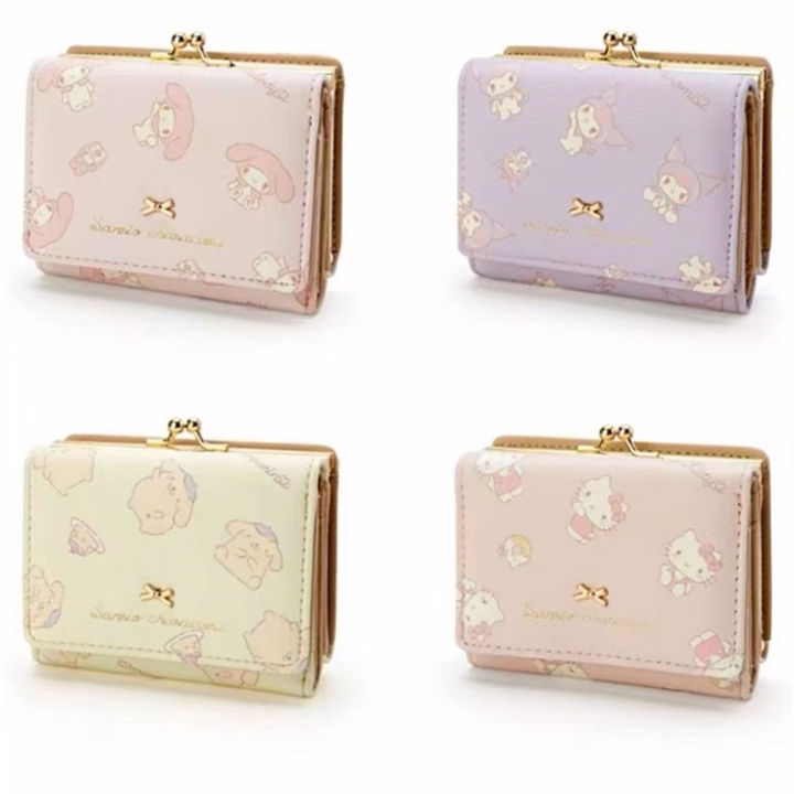 Dompet Gesper Kulit Karakter Kartun Sanrio My Melody Cinnamoroll Hello ...