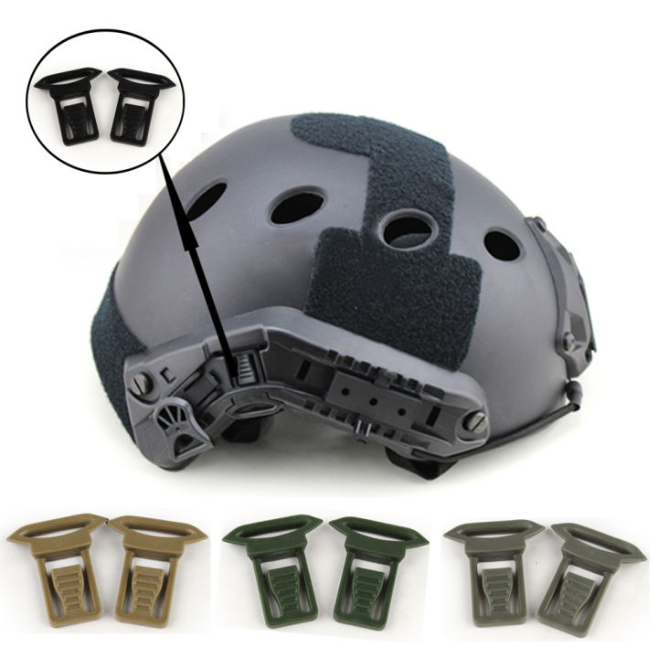 【Tech-savvy】 Tactical Helmet Accessories Goggle Swivel Clips Set For ...