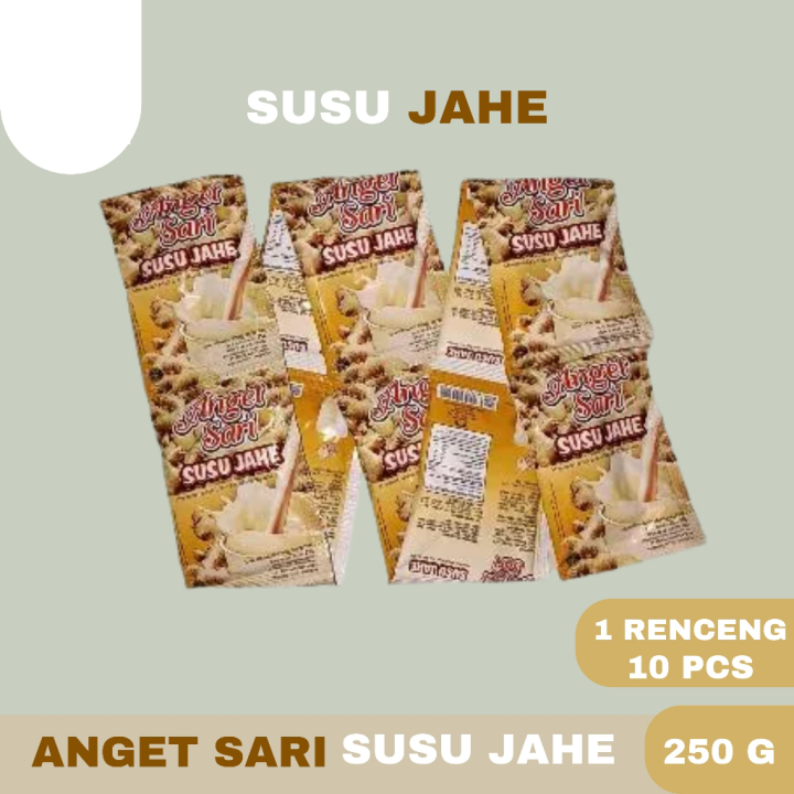 Anget Sari Susu Jahe 1 renteng [28 gr x 10 pcs] | Lazada Indonesia