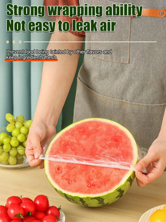 Home Refrigerator Cling Wrap Cover Food Grade Tear-free food-grade ...