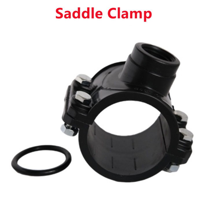 PE Compression Fittings Black Saddle Clamp 2 x 1/2 | Lazada PH
