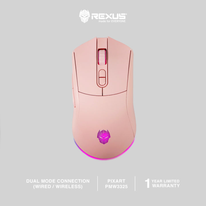 Rexus Mouse Wireless Gaming Arka 107 Dual Connection | Lazada Indonesia