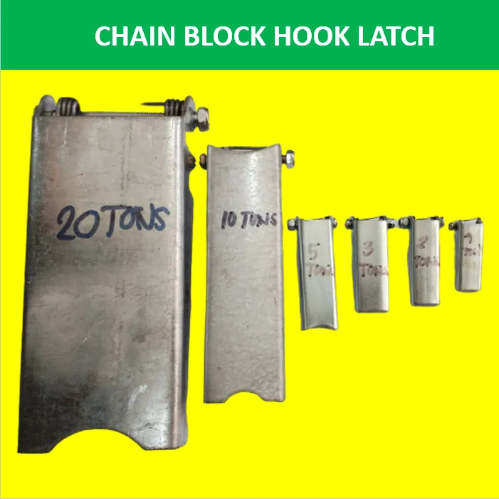 Mago Chain Block Hook Latch Safety Latches Safety Latch Kits 1 Ton - 20 ...