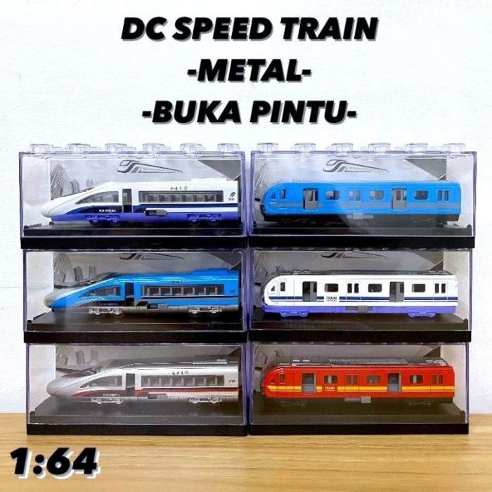 mainan pajangan kereta api cepat diecast MRT KERETA API CEPAT MIKA MINIATUR LOKOMOTIF KERETA API ...