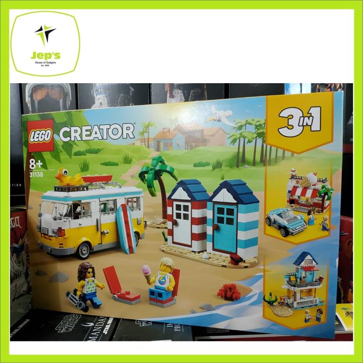 Lego Creator 31138 Beach Camper Van (2023) | Lazada PH