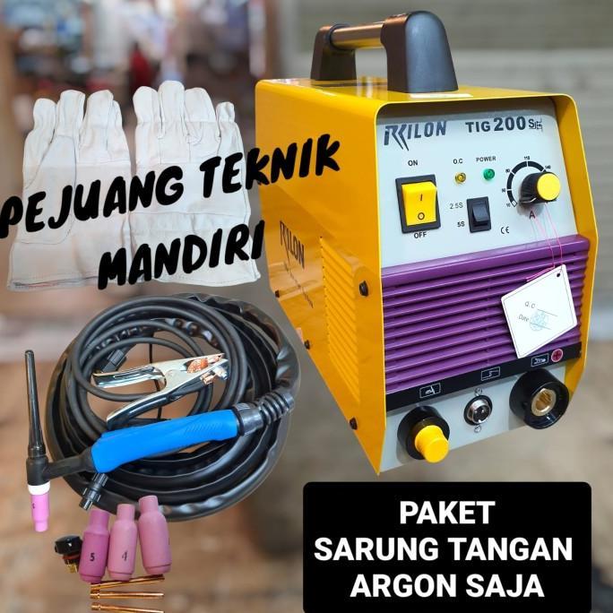 MESIN LAS ARGON RILON TIG 200 S / TRAFO LAS ARGON RILON TIG 200S ...