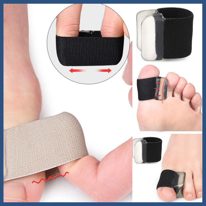 2Pcs Toe Separators Hallux Valgus Bunion Corrector Orthotics Feet Bone ...