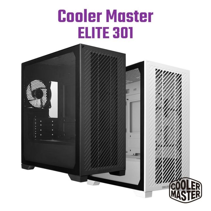 CASE (เคส) Cooler Master Elite 301 Lite Computer - Black (Micro-ATX ...
