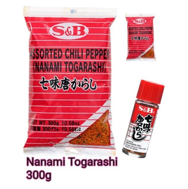 S&B Nanami Togarashi 300g Japanese 7 Spice Powder (Assorted Chili ...