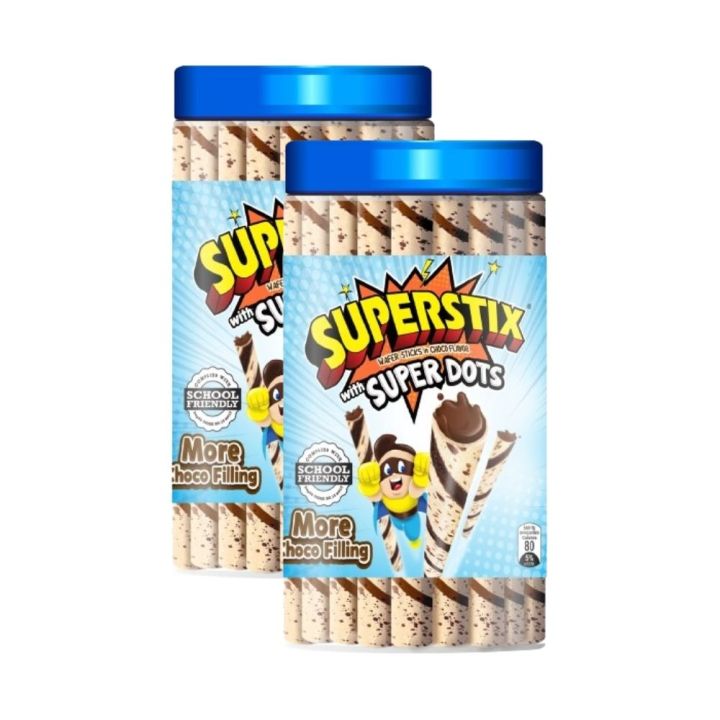 Superstix Choco Jr with Super Dots 330g - Pack of 2 | Lazada PH