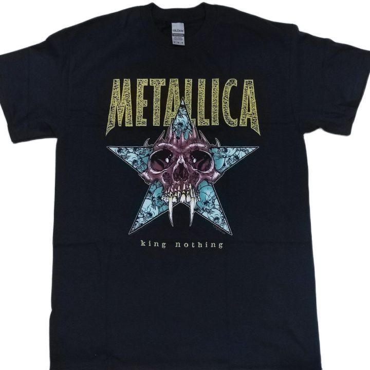 เสื้อวง Metallica /King Nothing / ลายย้อนยุค ลิขสิทธิืแท้ ปี 2017 ...