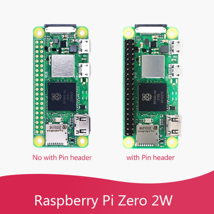 Raspberry Pi Zero 2 W 1GHz Quad-Core 64-Bit Arm Cortex-A53 CPU 512MB ...