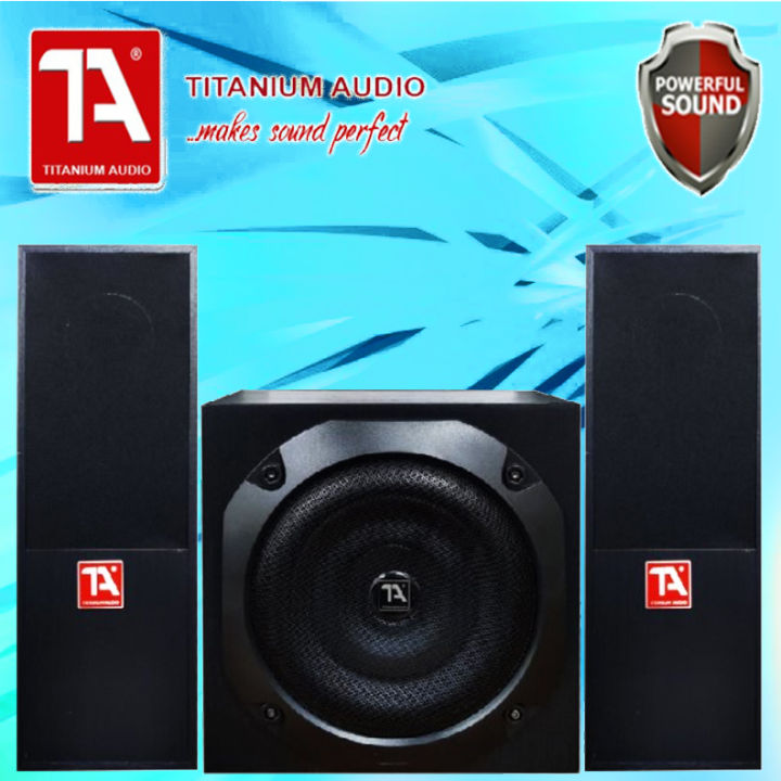 Titanium Audio TA-550 2.1 Multimedia Speaker | Lazada PH
