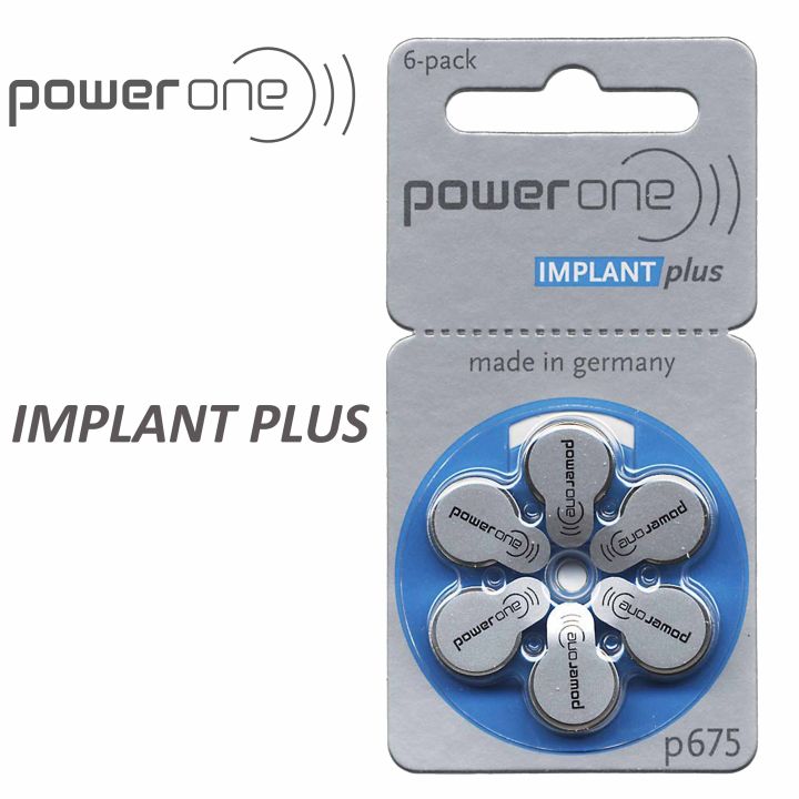 Baterai CI Powerone 675 Implant Plus Baterai Implan Cochlear Implant Power One | Lazada Indonesia