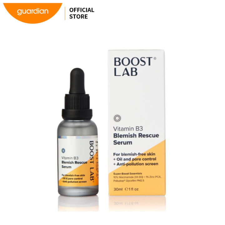 Boost Lab Vitamin B3 Blemish Rescue Serum 30ml | Lazada