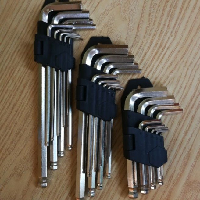 9 piece ball point hex key | Lazada PH