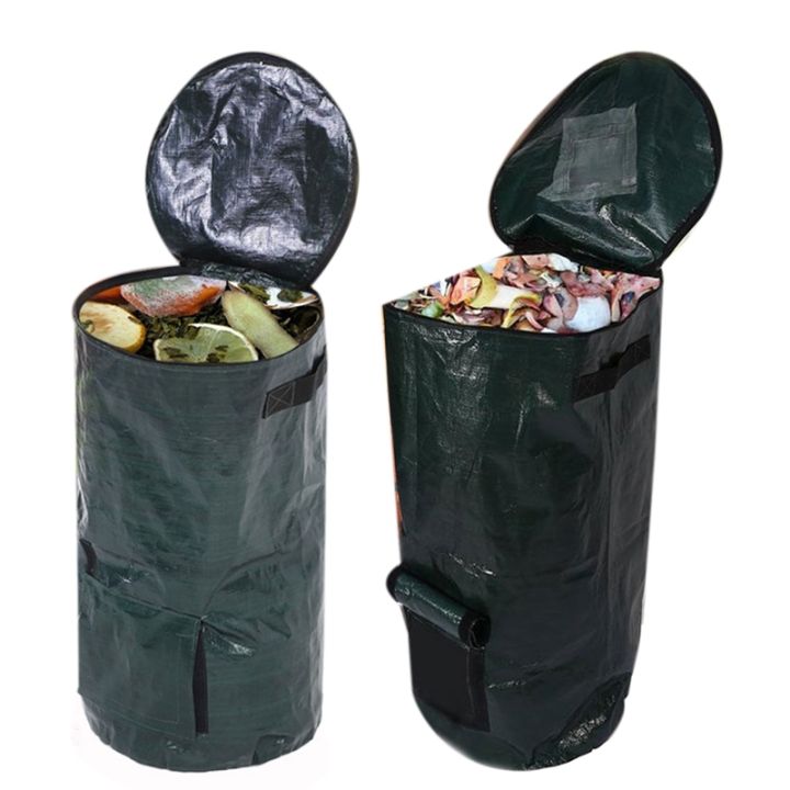 (IDZP) 2Pc Organic Compost Bag Fruit Kitchen Waste Collector Storage ...