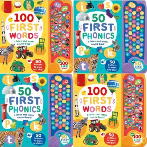 50 Button Photo Sound Book - First Words/First Phonics (Northparade ...
