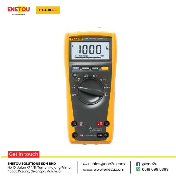 FLUKE 177 DIGITAL MULTIMETER 10A AC 1000V AC | Lazada