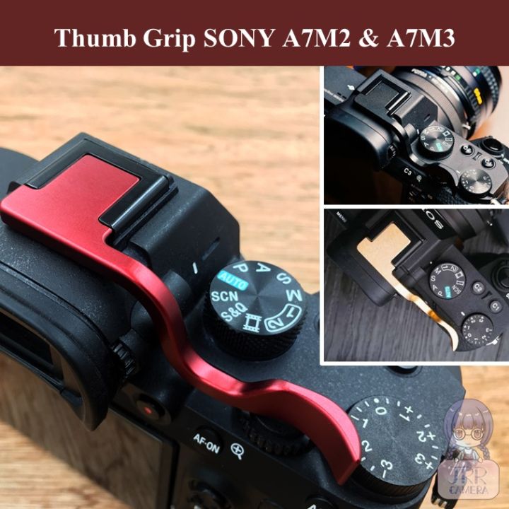 Thumb Grip สำหรับ SONY A7M2 และ A7M3 by JRR ( SONY A7II A7III Thumb grip / A7 II A7 III Thumb ...