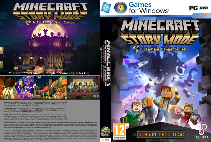 Minecraft Story Mode – Complete Season (Episodes 1-8)PC GAME [Offline ...