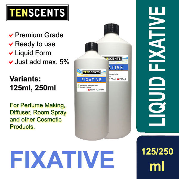 TENSCENTS 125ml/250ml FIXATIVE for perfume making and other cosmetic ...