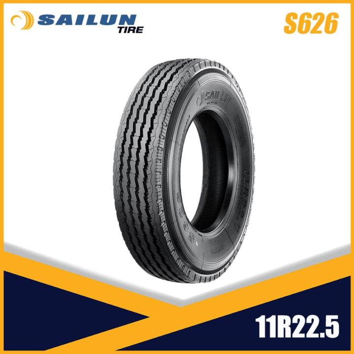 Sailun Tires r22.5 S626 11 R22.5 Radial 18PR RIB Tubeless Truck Bus Tires | Lazada PH