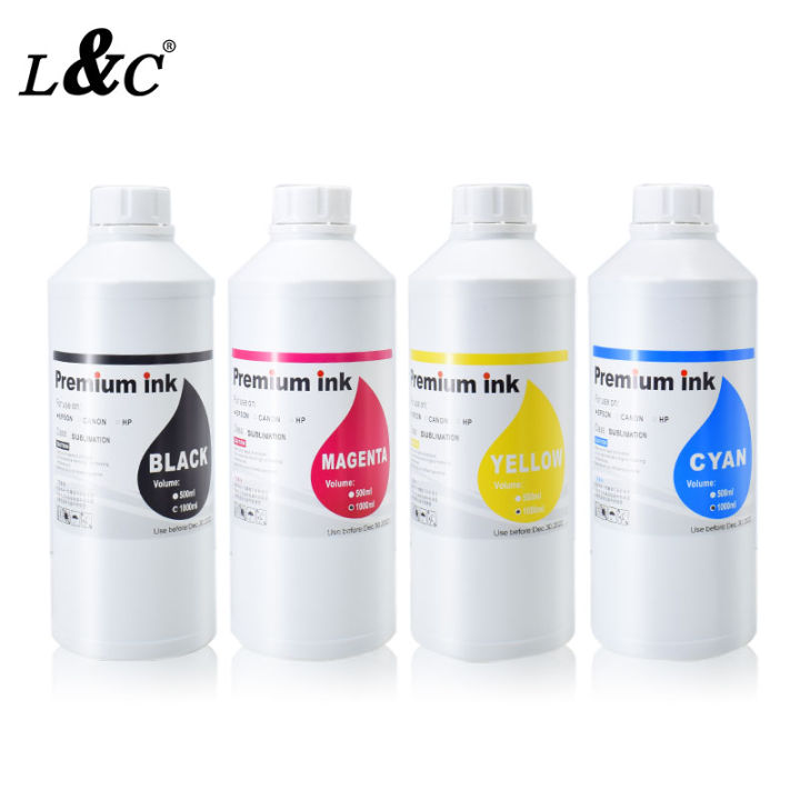 【PH Ready Stock】L&C Sublimation Ink Refill Ink For All Epson Printer 1L ...