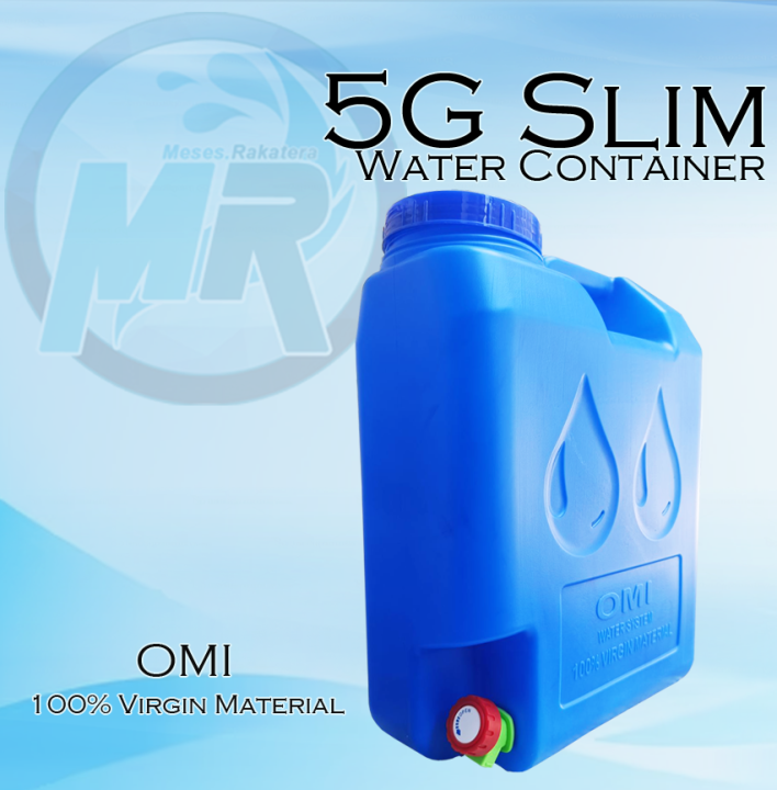 Slim 5G Water container - 100% Virgin Material OMI Brand | Lazada PH