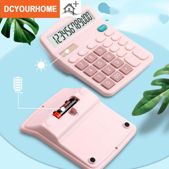 12-digit solar calculator dual power student calculator | Lazada PH