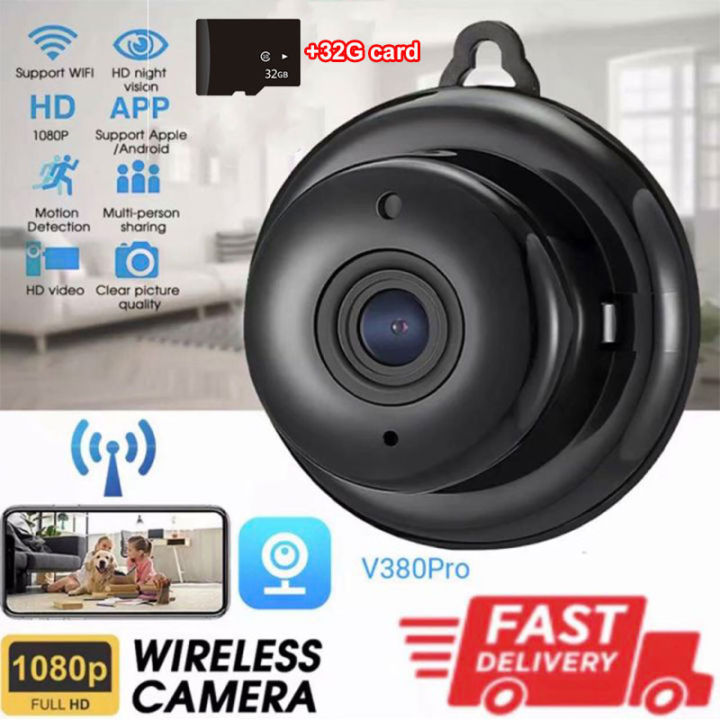 Original v380 pro cctv camera with voice connect to cellphone cctv wifi ...
