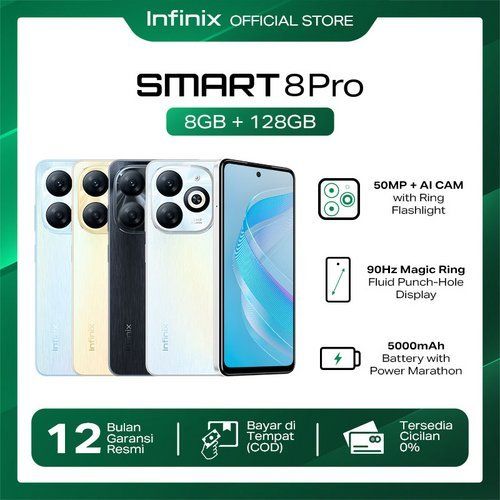 Cellphone Original infinix smart 8 pro Big Sale 2023 Android Smartphone Legit Smartphone 6800mAh ...