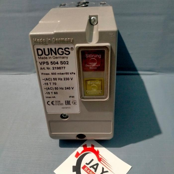 VALVE PROVING SYSTEM DUNGS VPS 504 S02 500MBAR - MINAMIA SHOP | Lazada ...