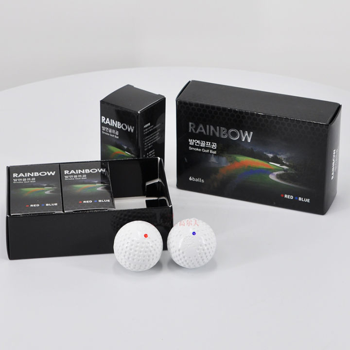 Korea golf smoke ball color ball competition kick-off ceremony ball ...
